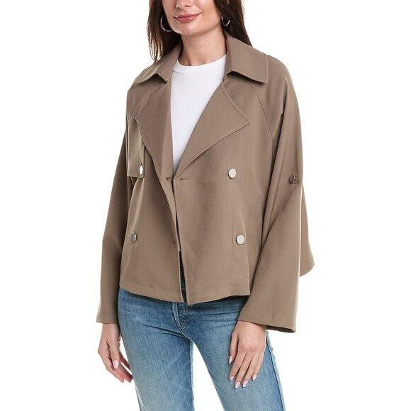 RACHEL Rachel Roy | Jackets & Coats | Rachel Rachel Roy Cropped Trench ...